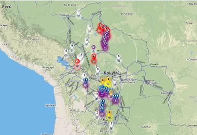 Tourism in Bolivia: Interactive Map Shows Road Blocks and Closures